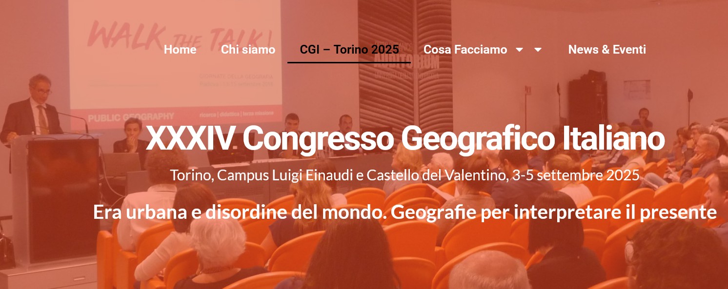 LE CITTA’ DELL’ANTROPOCENE – L’AIIG AL XXXIV CONGRESSO GEOGRAFICO ...